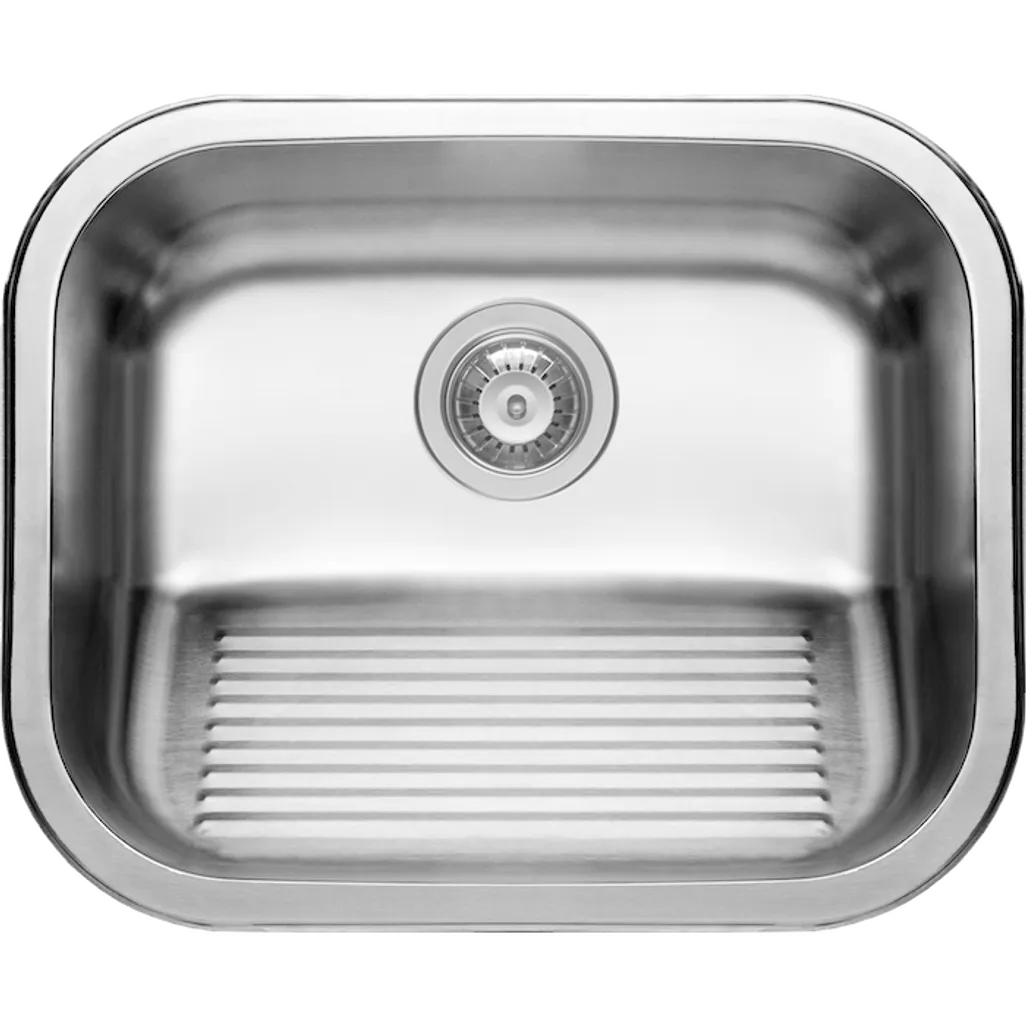 Laundry Series – Drop In Washtrough - Single Trough w/ Rib | Kwikot