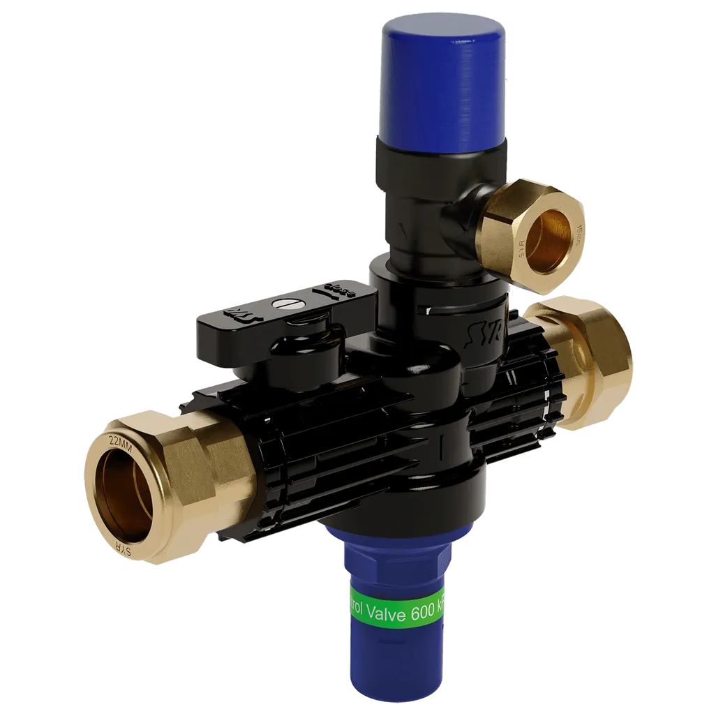 Multi Grivory Pressure Control Valve 600kPa/22mm | Kwikot