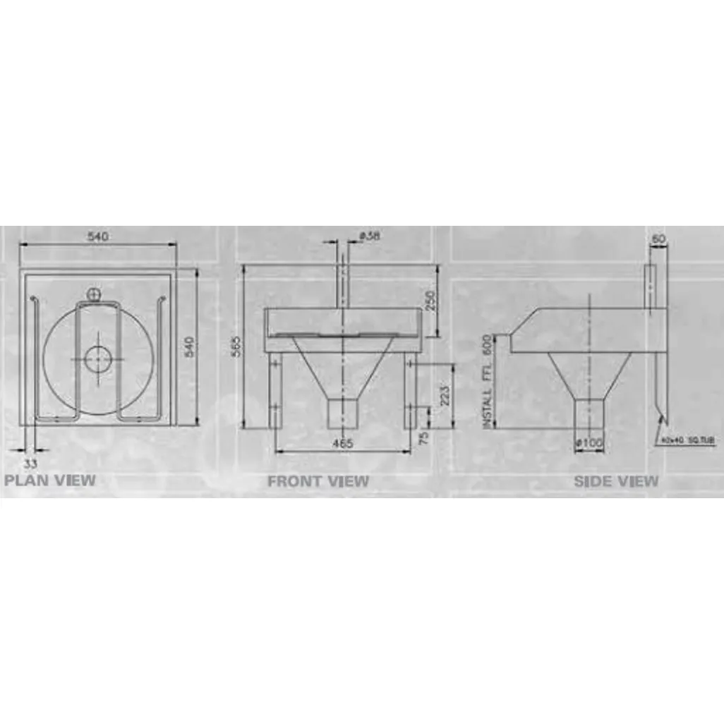 Slop Hopper – Model KSH | Kwikot
