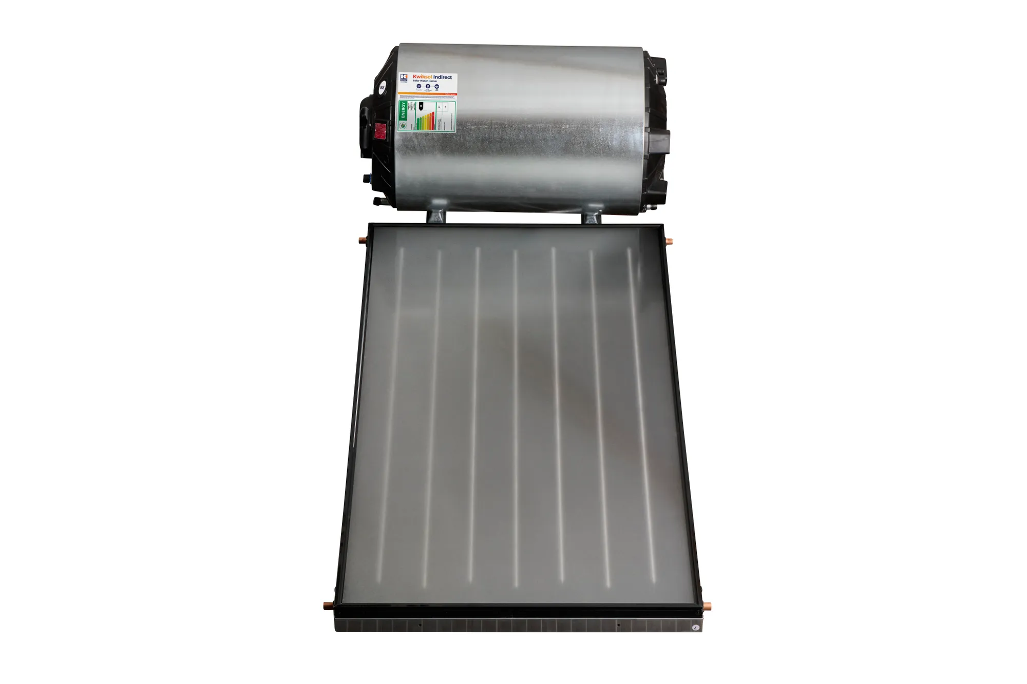 Kwiksol Indirect System 150lt - Frost - w/ Panel | Kwikot