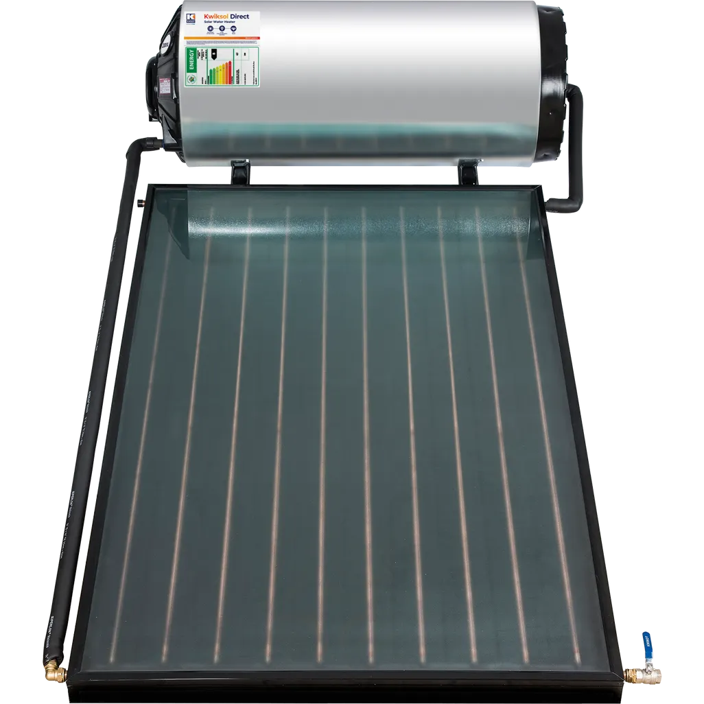 Kwiksol Direct System 200lt - Frost Free - w/ Panel | Kwikot