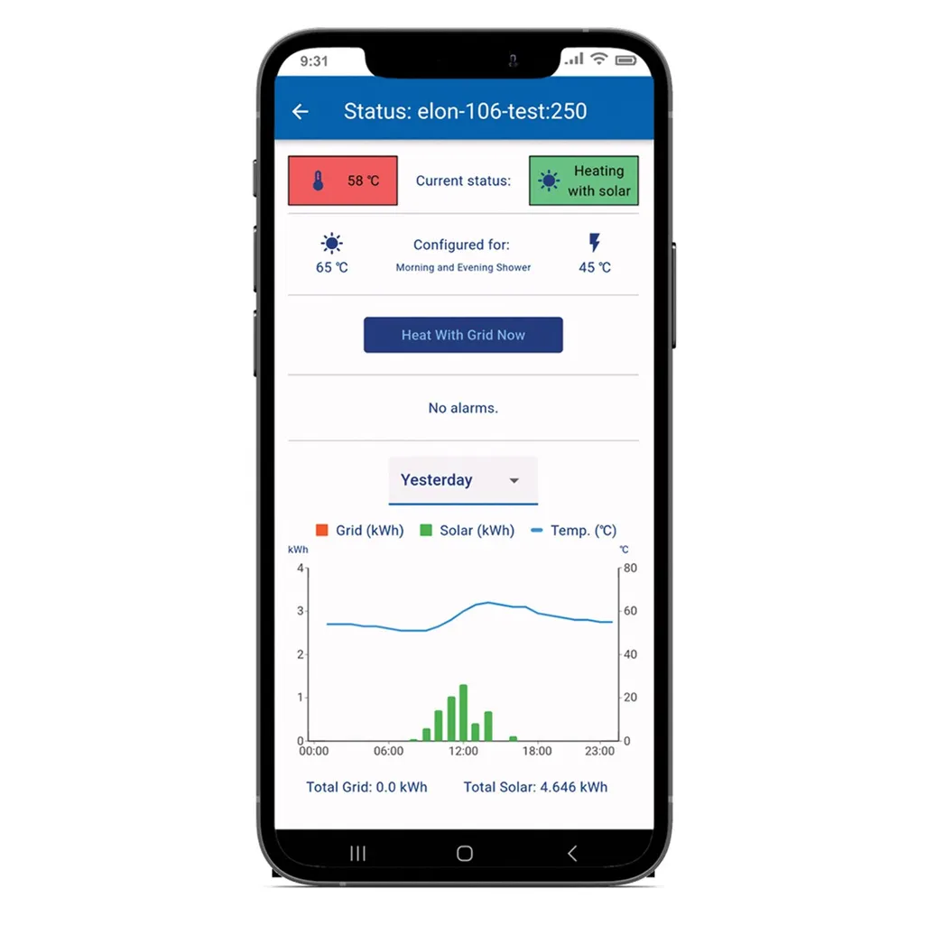 The Elon Smart Water Heating Unit | Kwikot