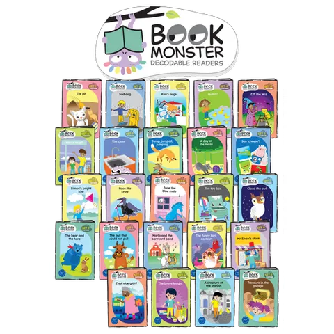 Book Monster Decodable Readers Series | SchoolsLoyaltyLink