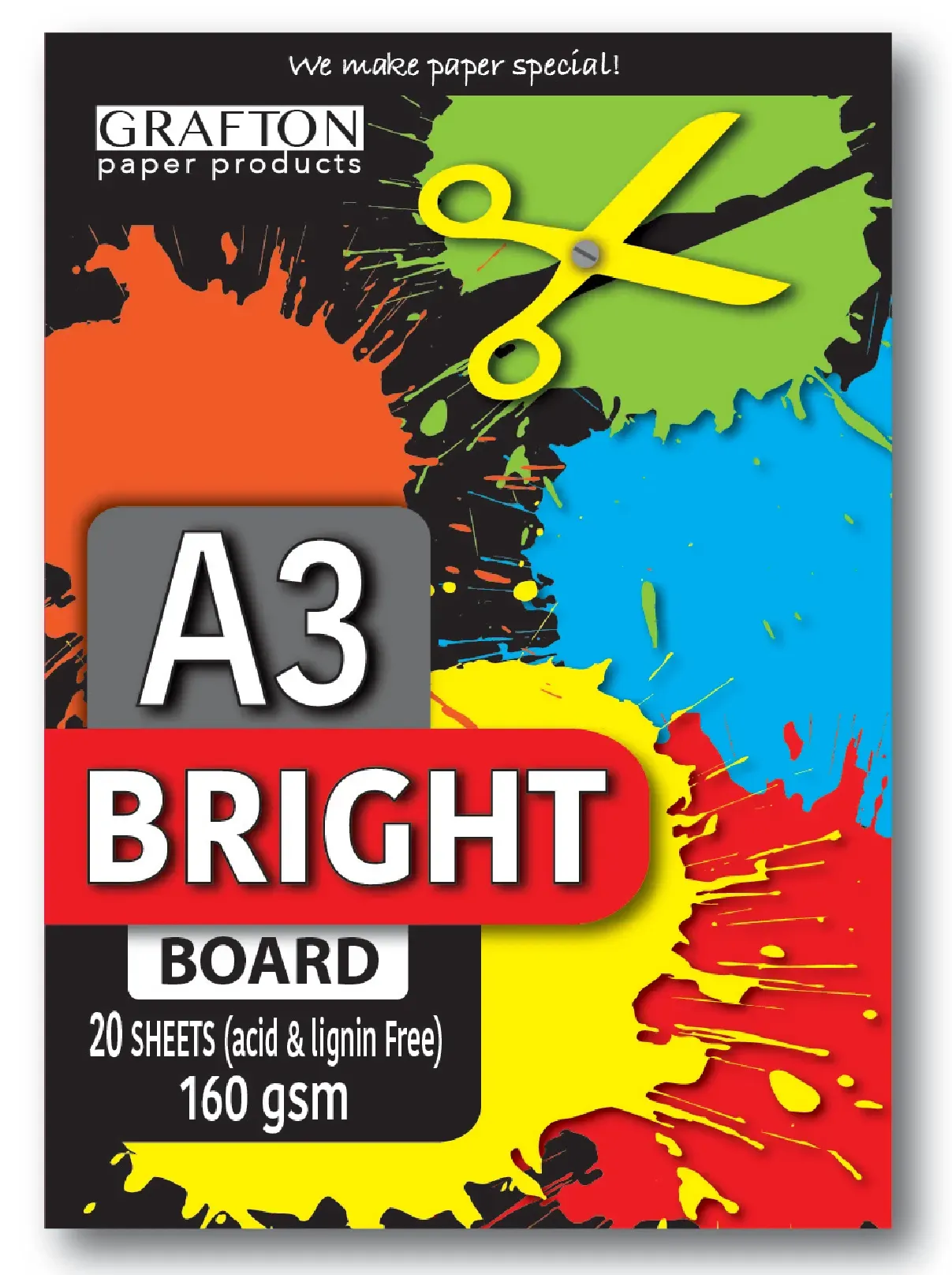 Grafton Board A3 160gsm Pastel 20Sheets | SchoolsLoyaltyLink