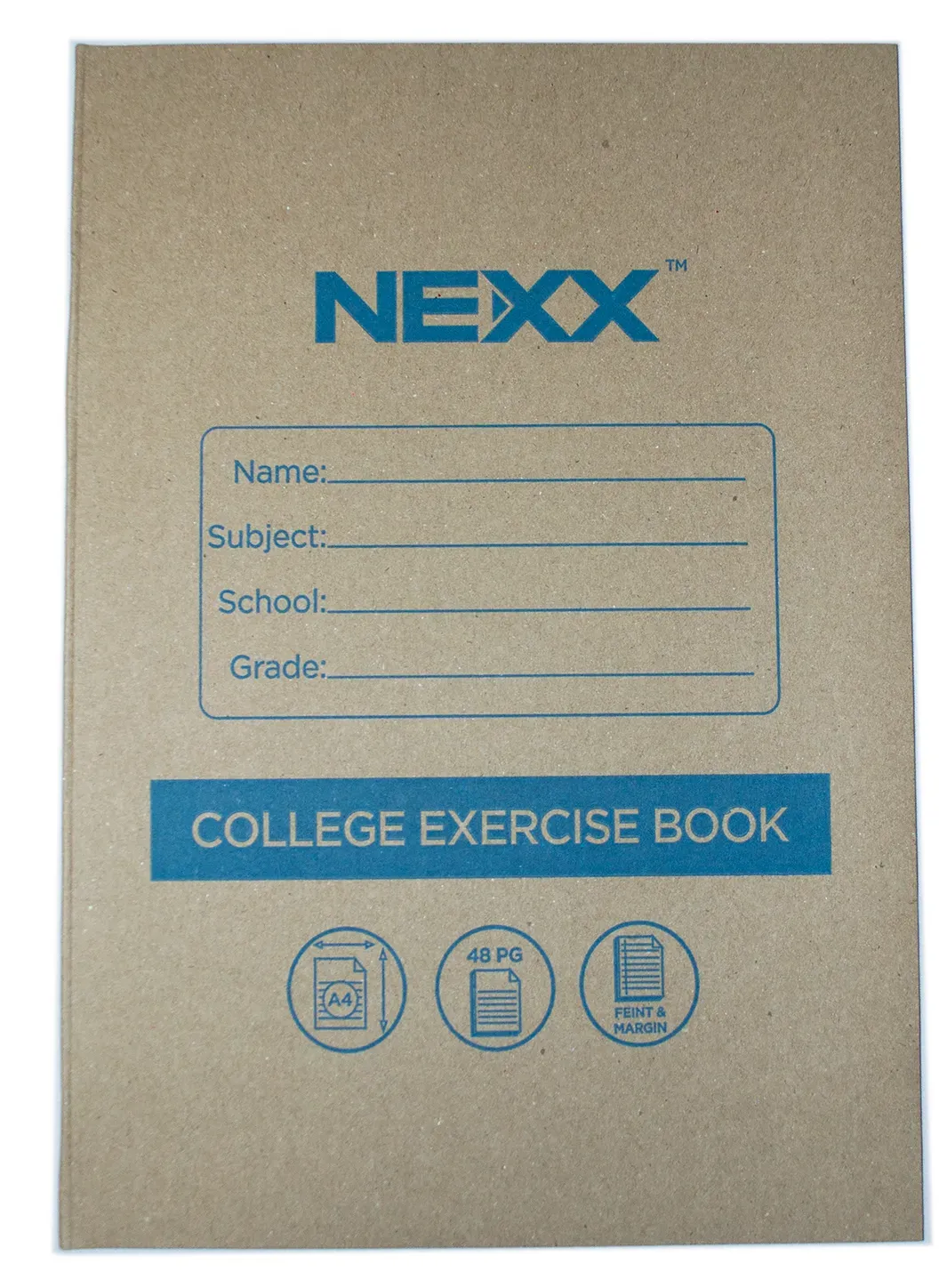 Nexx Book Exercise Feint & Margin A4 32 Pages | SchoolsLoyaltyLink