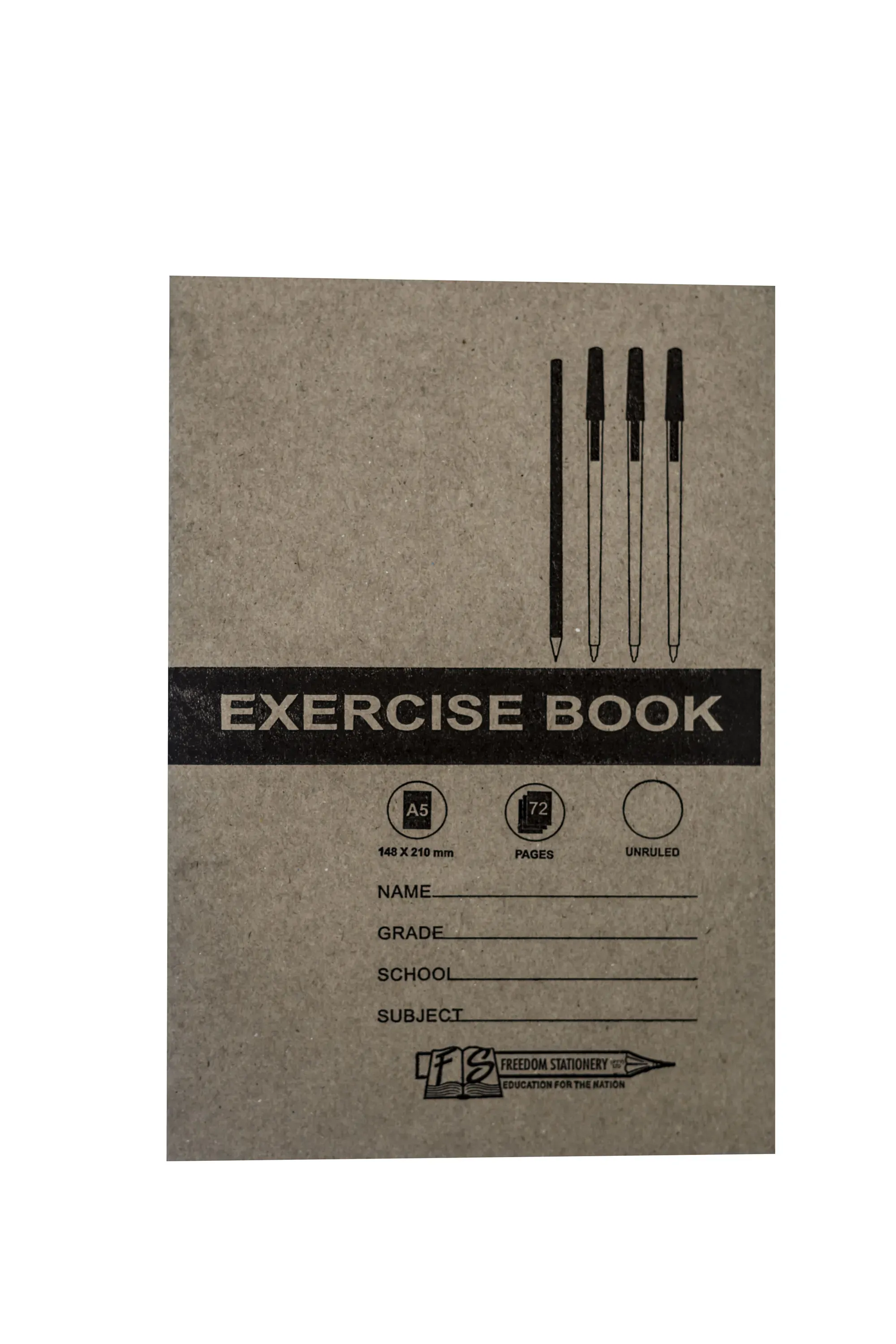 Book Exercise Unruled A5 72 Pages | SchoolsLoyaltyLink