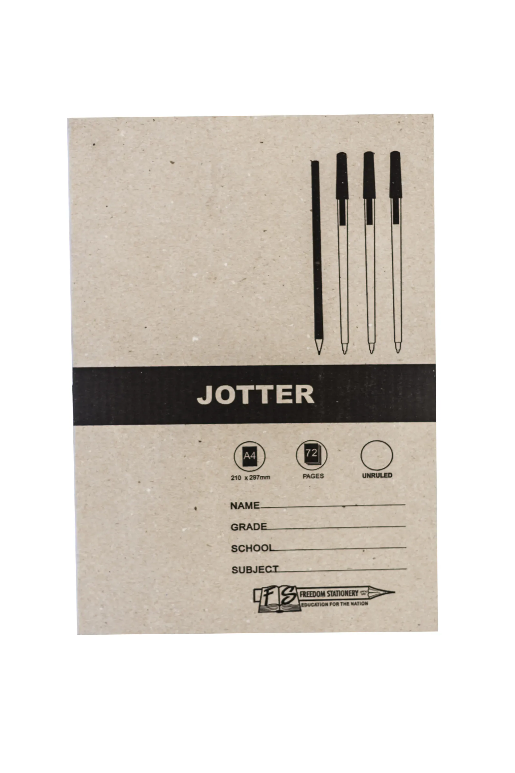 Freedom Book Jotter Unruled A4 72 Pages | SchoolsLoyaltyLink