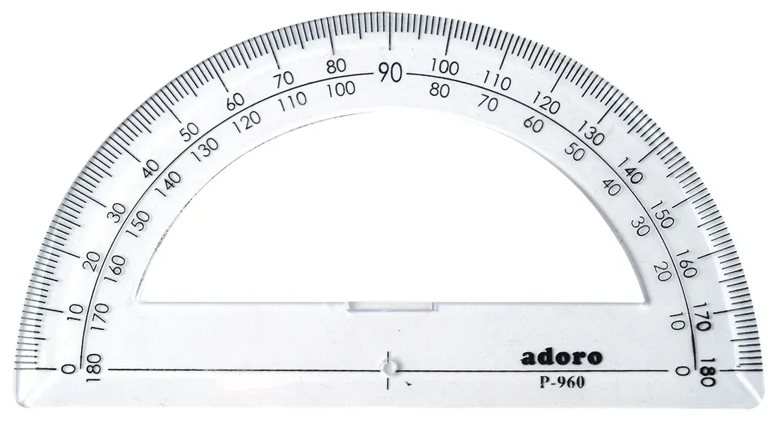 Protractor 180 deg 10cm | SchoolsLoyaltyLink