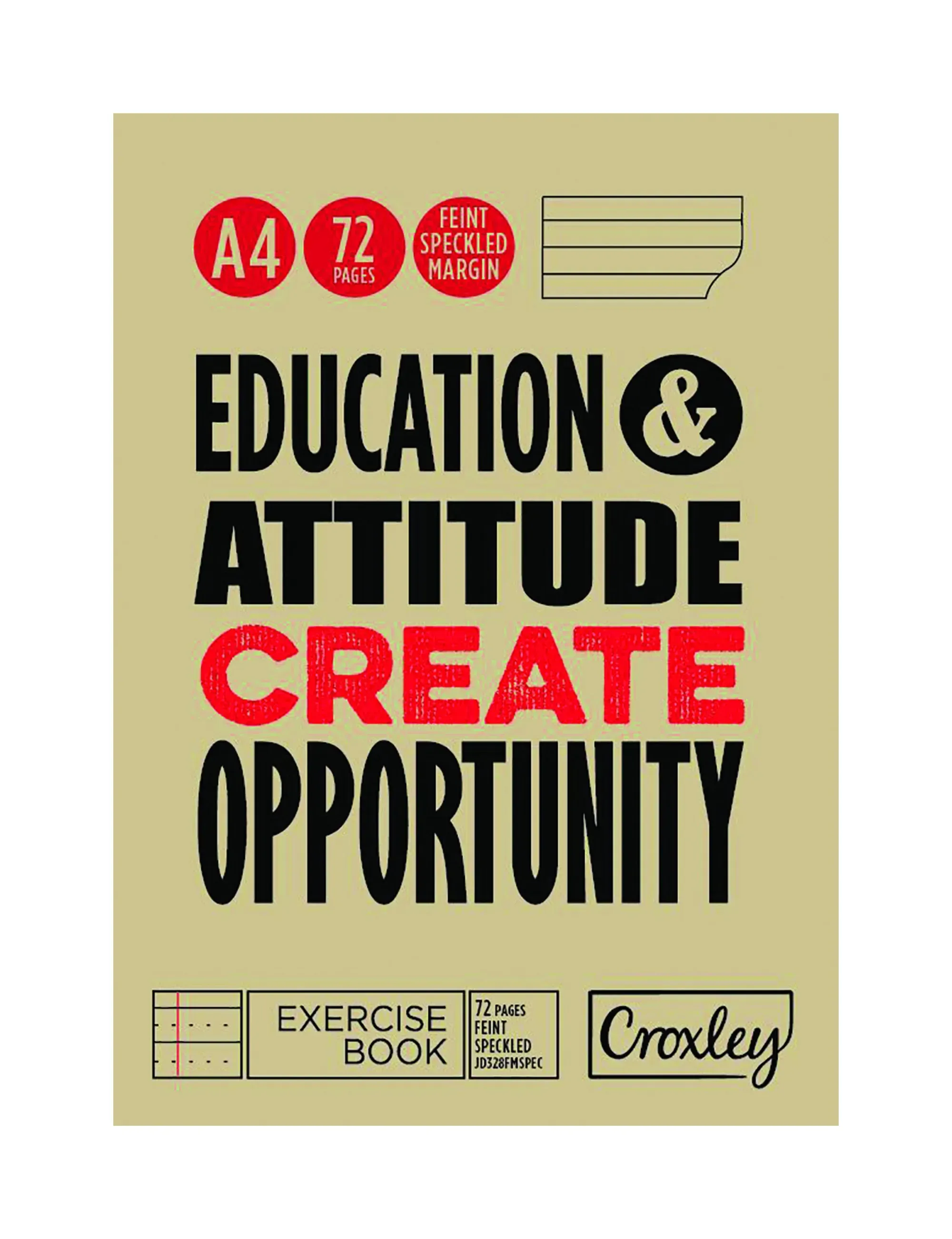 Croxley Book Exercise A4 Speckled 72 Page | SchoolsLoyaltyLink