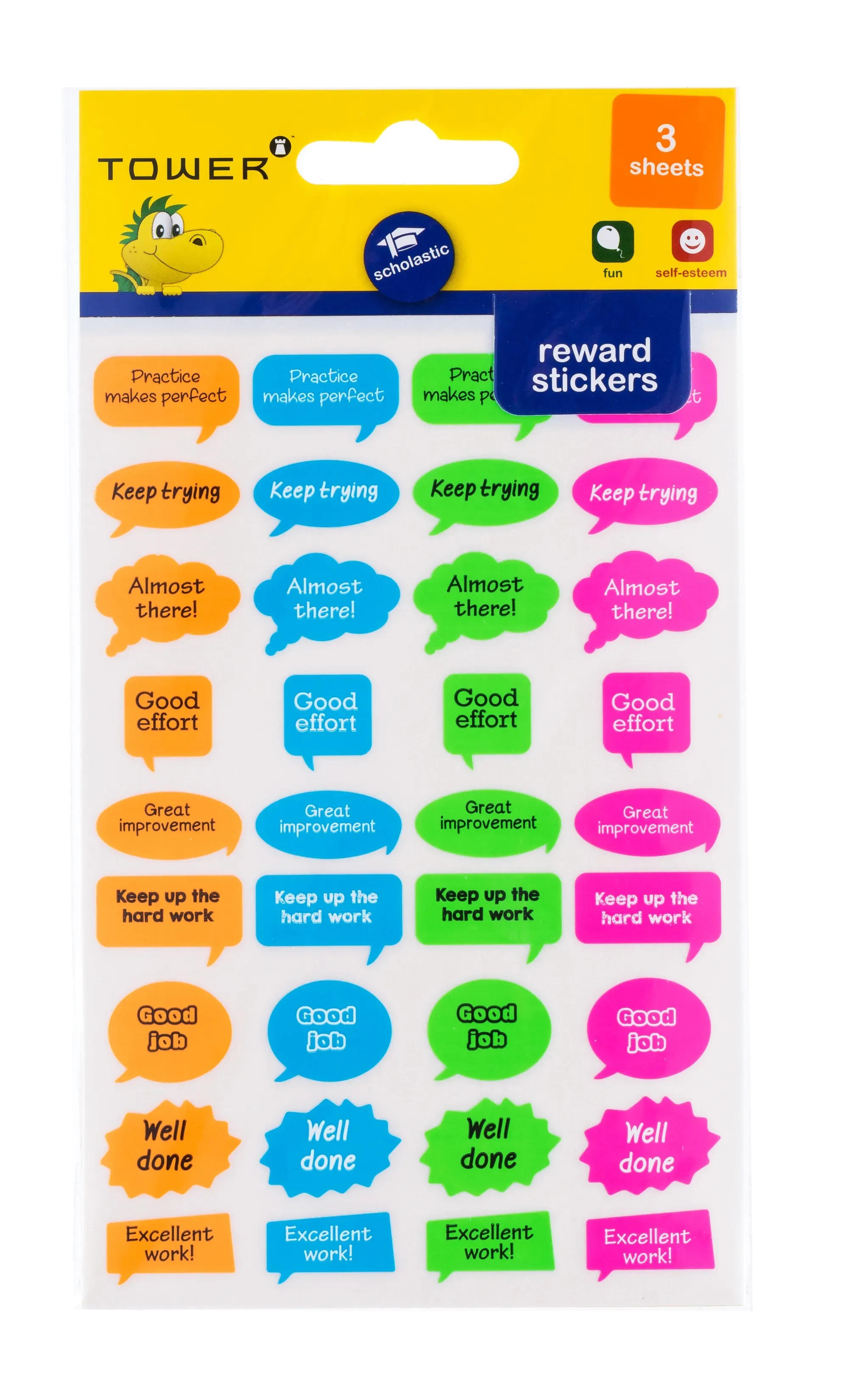 Tower Teachers Stickers & Star Ranges Encouragement Stickers Assorted ...